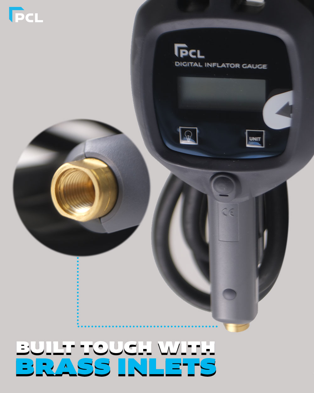 PCL's Best Tire Pressure Gauge - Built Durably