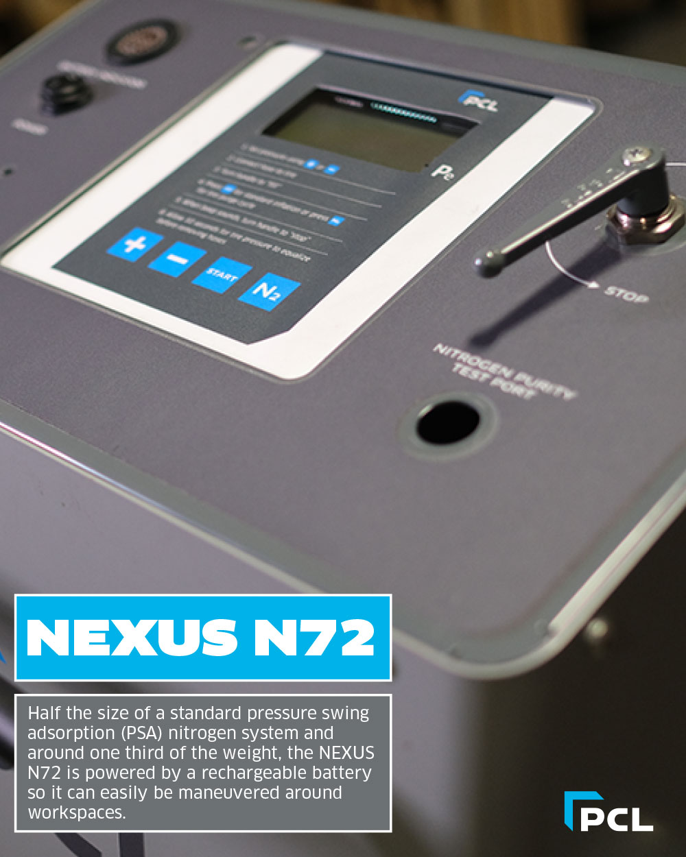 PCL's Nitrogen Generator and Inflation Machine - The Nexus N72